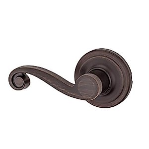 Kwikset 97880-688 Lido Left-Handed Half-Dummy Lever, Venetian Bronze
