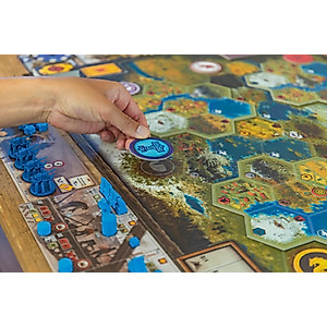 Stonemaier Games: Scythe Modular Board | Change The Map and Faction Locations to Add Variability to Your Scythe Game | Add to Scythe (Base Game) | 1-7 Players, Ages 14+