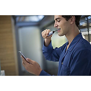 Philips Sonicare DiamondClean Smart 9500 Rechargeable Electric Power Toothbrush, Grey, HX9924/41