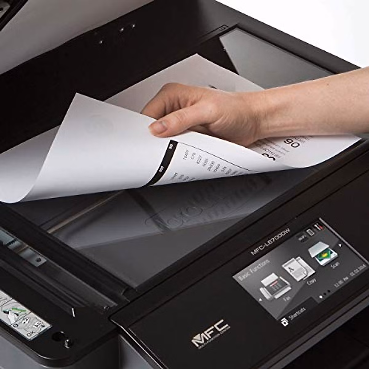 Brother Monochrome Laser Printer, Multifunction Printer, All-in-One Printer, MFC-L6700DW, Advanced Duplex, Wireless Networking Capacity, 70-Page ADF Capacity, Amazon Dash Replenishment Ready