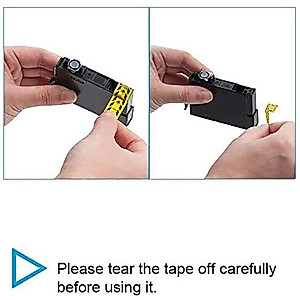 InkArt Remanufactured Ink Cartridge Replacement for Epson 200XL 200 XL T200XL to use with XP-200 XP-300 XP-310 XP-400 WF-2520 WF-2530 WF-2540 Printer (2BK, 1C , 1M, 1Y) 5 Packs