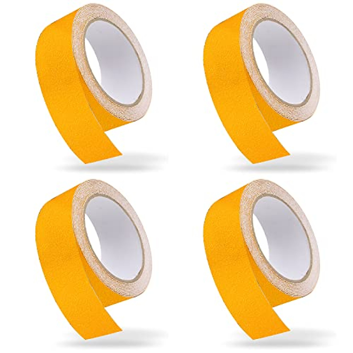 HELOIA Pickleball Court Marking kit Anti Slip Tape for Asphalt or Concrete, for Tennis, Badminton, Gym Floor, Basketball or Pickleball Tape, 1.6 in x 65 ft - 4 PCS