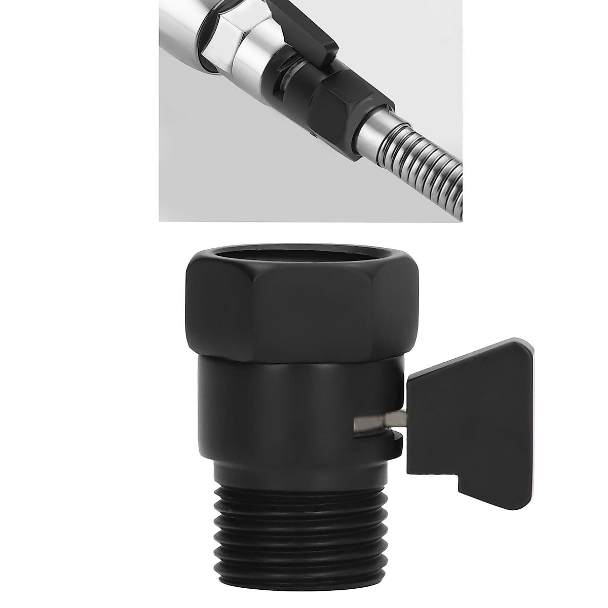 G1/2 Inch Shower Head Bathroom Kitchen Stopcock