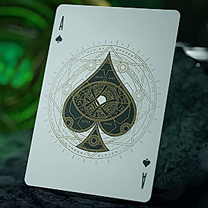 theory11 Avengers Green Edition Premium Playing Cards - Marvel Studios' The Infinity Saga Deck
