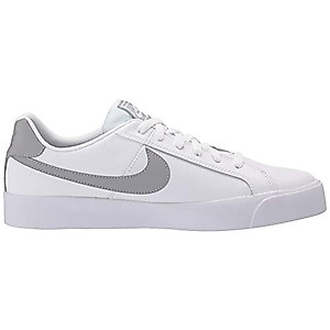 Nike Men's Court Royale AC Sneaker, White/Light Smoke Grey, 12 Regular US