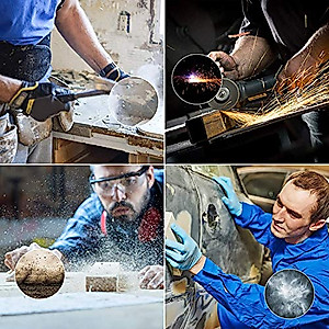 Reusable Face Cover Set for Painting Against Dust/Organic Vapors/Smells/Fumes/Sawdust/Asbestos Suitable for Painting,Staining,Car Spraying,Sanding and Cutting,Large