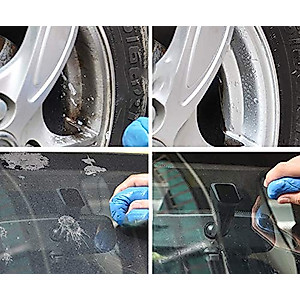 Car Detailing Clay Bar Magic Clay Bar 2 Pack 100g Auto Wash Bar Washing Adsorption Capacity for Car with Storage Box