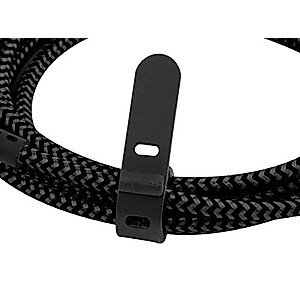 Monoprice USB C to USB C 2.0 Cable - 1.5 Feet - Black | Fast Charging, High Speed, Up to 3A/60W, Type C, Compatible with iPhone/iPad/MacBook/Samsung Galaxy and More - Wrap Series- Pack of 1