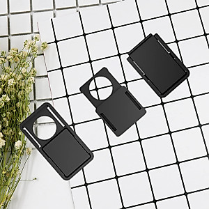 Mikikit 9 Pcs Tablet Laptop Sliding Camera Cover Laptop Camera Cover Slide Webcam Blocker Stickers for Computers Desk Camera Phone Stickers Webcam Cover Slider Telescopic Protective Cover