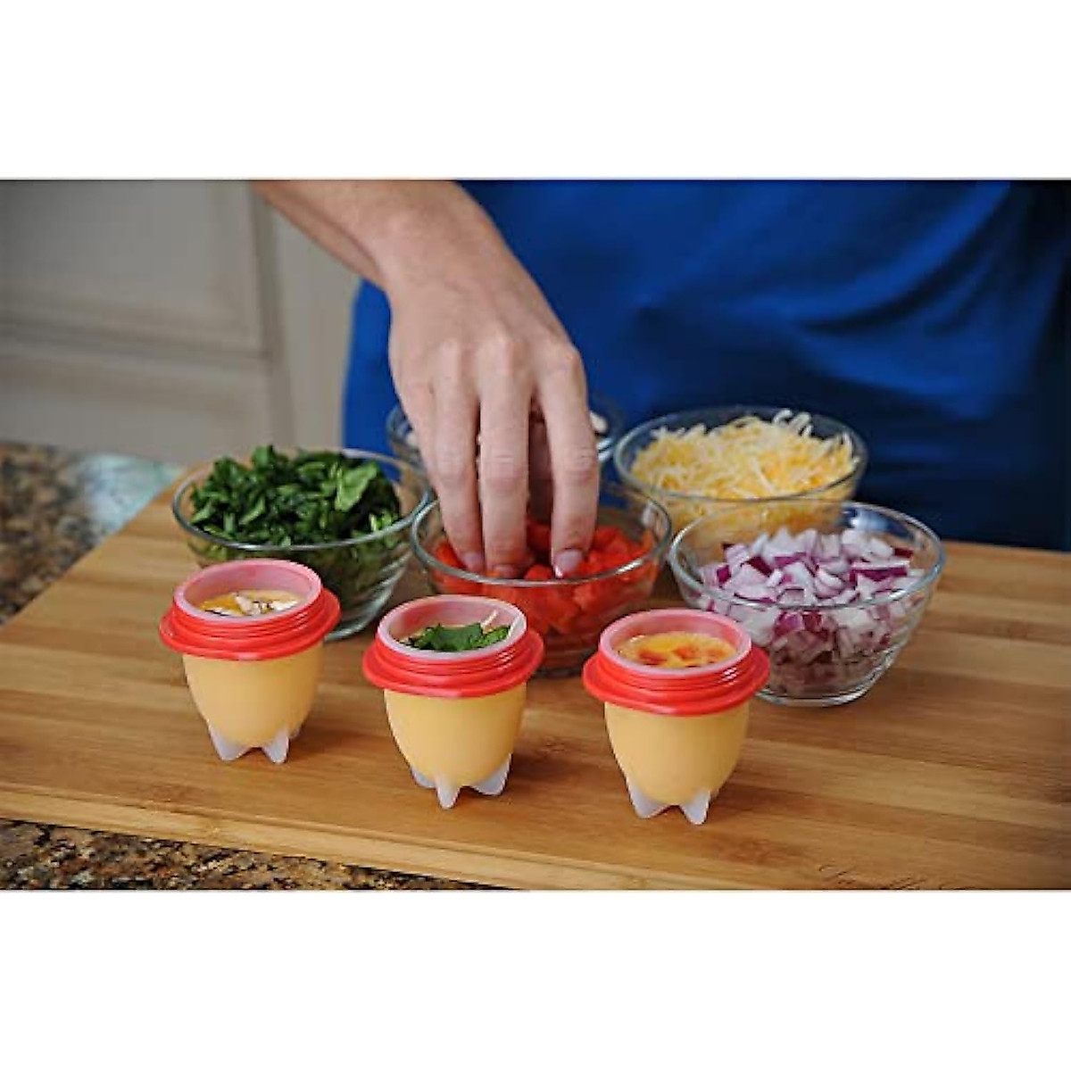 Boiled Egg Cooker Silicone Mold : Hard Boiled Eggs Cups 6 Pcs Golden Egg Maker Flower Mold Rings For Frying Eggs Cooker