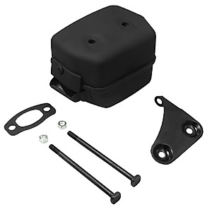 AILEETE Exhaust Muffler Gasket Bolts Nuts Kit for Husqvarna 50, 51, 51 EPA, 55, 55 EU1, 55 EPA, 55 Rancher, 154, 254 Chainsaws, Replaces 503749103 & 503749101
