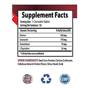 Calm Down Dog Treat - Premium Relaxant for Pets - Dogs and Cats - Anxiety Relief and Calmer - Treats - Dog Calming aid for Hyper Dog - 180 Treats (2 Bottle)