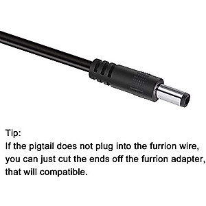 Yakry Bracket Adapter and Pig Tail Wire Plug Compatible with Furrion Pre-Wired RVs