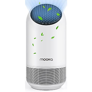 Air Purifiers for Home Large Room up to 880ft², H13 HEPA Filter for Pets Hair Dander Dust Pollen Smoke Odor for Bedroom, Room Air Purifiers with Filter Reminder, Ozone Free, Available for California