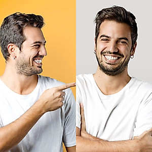 15 Pairs Earrings Set for Men and Women, Black Silver 14K Gold Plated Earrings Stud Kit 5 Pairs of Each Fashion Ear Piercing Jewelry Cross Dangle Hoop Earrings Set