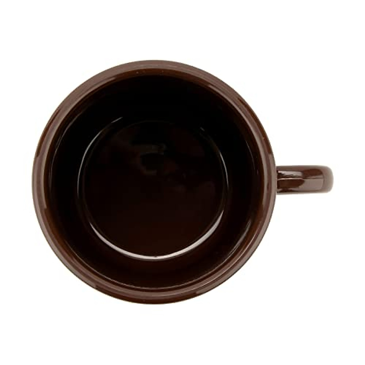 G.E.T. S-12-BR-EC Shatter-Resistant Coffe Mug, 12 Ounce, Brown (Set of 4)