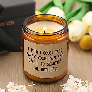 KAAYEE Get Well Gifts for Women Men, Get Well Soon Gift for Women After Surgery, Encouragement Inspirational Gifts for Women Friends Sister Mom, Get Well Lavender Natural Soy Wax 7OZ Scented Candles