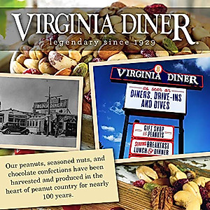 Virginia Diner - Gourmet Natural Extra Large Salted Virginia Peanuts, 36 Ounce