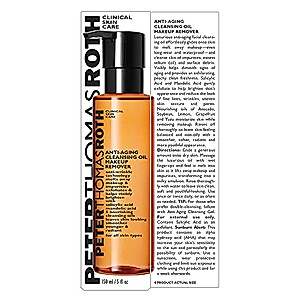 Peter Thomas Roth | Anti-Aging Cleansing Oil Makeup Remover | Oil Cleanser for Face with Salicylic Acid and Mandelic Acid Gently Exfoliates