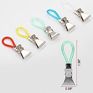 AKWOX (30-Pack) Kitchen Towels Clip, Tea Towel Holder Clips,Cloth Hook Clip Hangers for Home Kitchen Bathroom Cupboards Hanging Towels