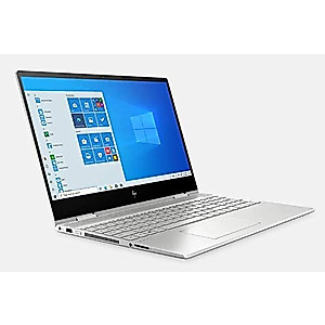 HP 2020 Newest Envy x360 Convertible 15.6-inch Full HD Touchscreen Laptop, 10th gen Intel Quad-Core i5-10210, 8GB DDR4 Memory, 512GB PCIe NVMe SSD, Webcam, Wi-Fi, Bluetooth, Windows 10 Home, Silver