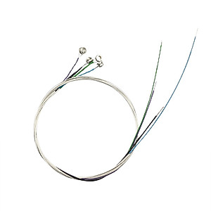 Imelod Violin strings Universal Full Set (G-D-A-E) violin Fiddle String Strings Steel Core Nickel-silver Wound with Nickel-plated Ball End for 4/4 3/4 1/2 1/4 Violins