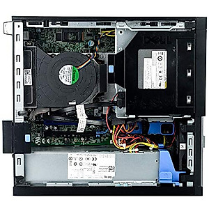 Dell Optiplex 7010 PC with 2 x 24 FHD Monitors, AC600Mbps WiFi, Wireless Keyboard and ,GEl pad, i7, 16GB , 1TB SSD Storage, Windows 10 (Renewed)