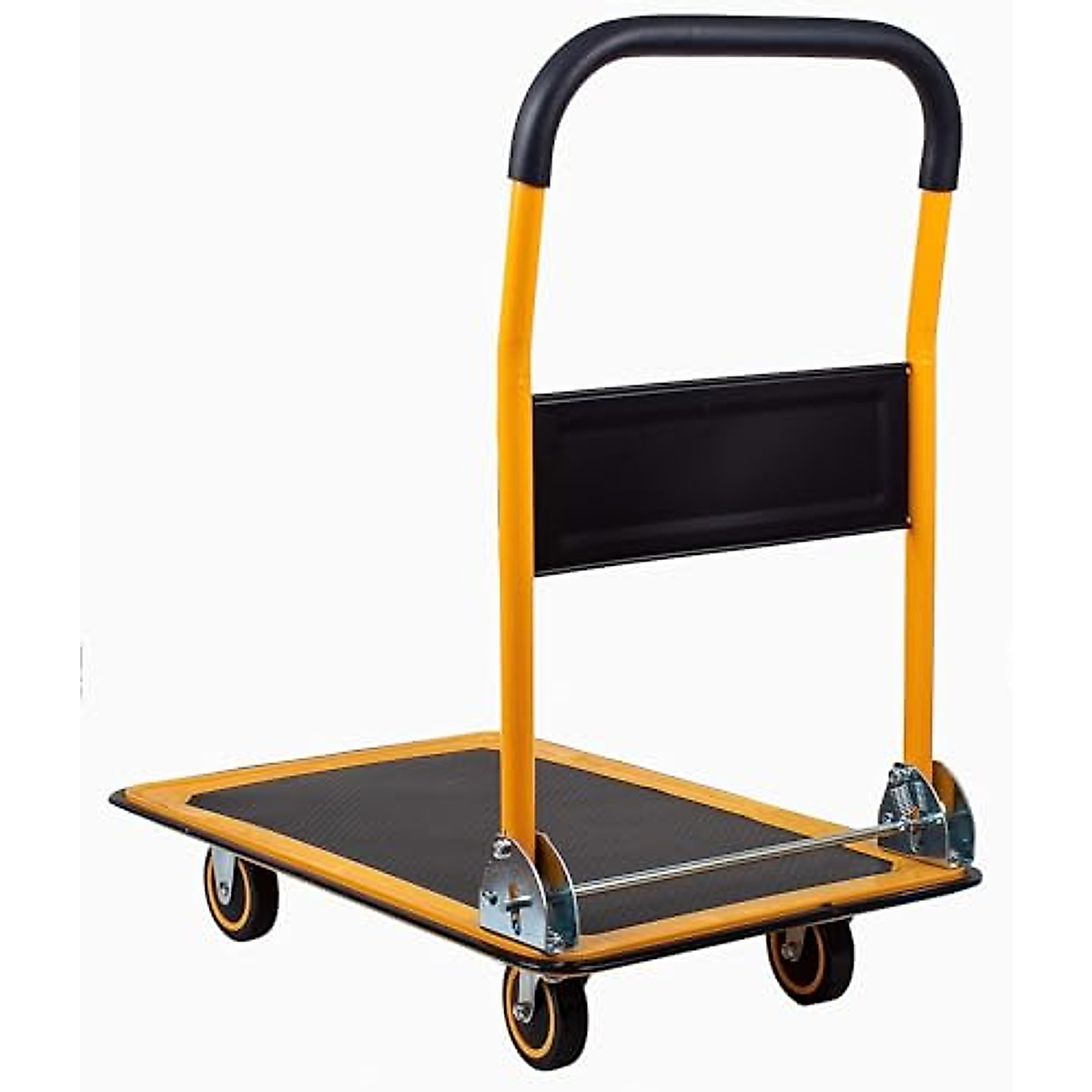 MaxWorks 50911 Foldable Platform Truck Push Dolly-330 lb. Weight Capacity-with Swivel Wheels