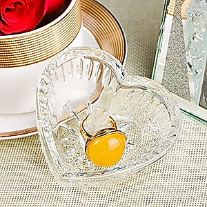 H&D Crystal Ring Holder Dish