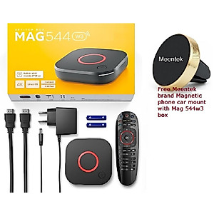 Meentek 2023 Genuine Mag 544W3 4K, Built-in Dual Band 2.4G/5G WiFi + Free Meentek Magnetic car Phone Holder - Mag544W3 Faster Than mag 540w3 and mag 524w3 for Support: https://t.me/theorangestore
