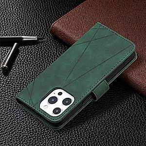 Fansipro Wallet Folio Case for SAMSUNG Galaxy A40, Premium PU Leather Slim Fit Cover for Galaxy A40, 3 Card Slots, 1 Transparent Photo Frame Slot, Durable Strong, Green
