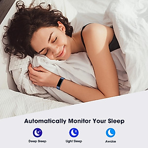 Kummel Fitness Tracker with Heart Rate Blood Oxygen Monitor, Activity Tracker Sleep Monitor Health Tracker, Smart Watch Pedometer Step Calories Counter, Fitness Watches for Men Women