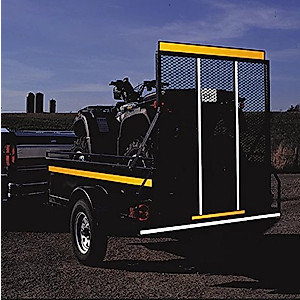 INCOM Manufacturing: Engineer Grade Reflective Tape, 1" x 150', Yellow