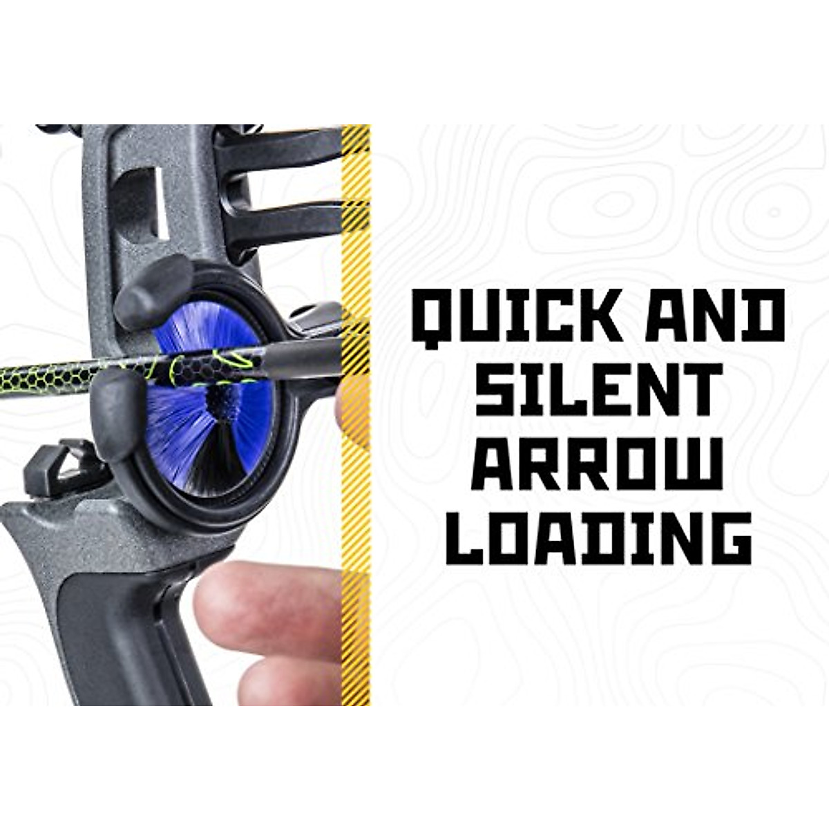 Trophy Ridge Kill Shot Whisker Biscuit Archery Arrow Rest, Ambidextrous, Purple, Medium