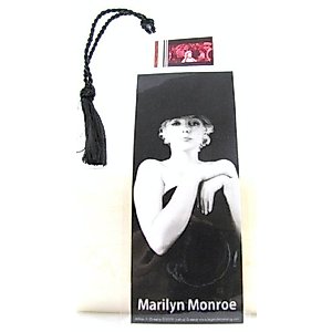 Marilyn Monroe - Black and White - Film Cell Bookmark – Glossy Tassel Bookmark for gifting collecting