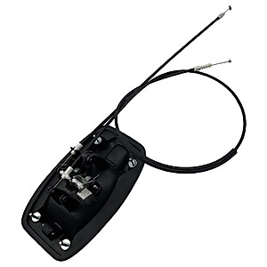 APPERFiT Sliding Door Handle with Cables for Right Passenger Side Slide Door 5RK14JXWAB Compatible with RAM ProMaster Cargo Van 1500 2500 3500 Door Parts 2014 2015 2016 2017 2018