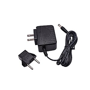 HQRP AC Adapter Compatible with NordicTrack Audio-Rider R400 Exercise Cycle NTEX41963 NTEX41962 NTEX41961 NTEX41960 831.216730 831.216731 831.216732 Power Supply Cord [UL Listed] + Euro Plug Adapter