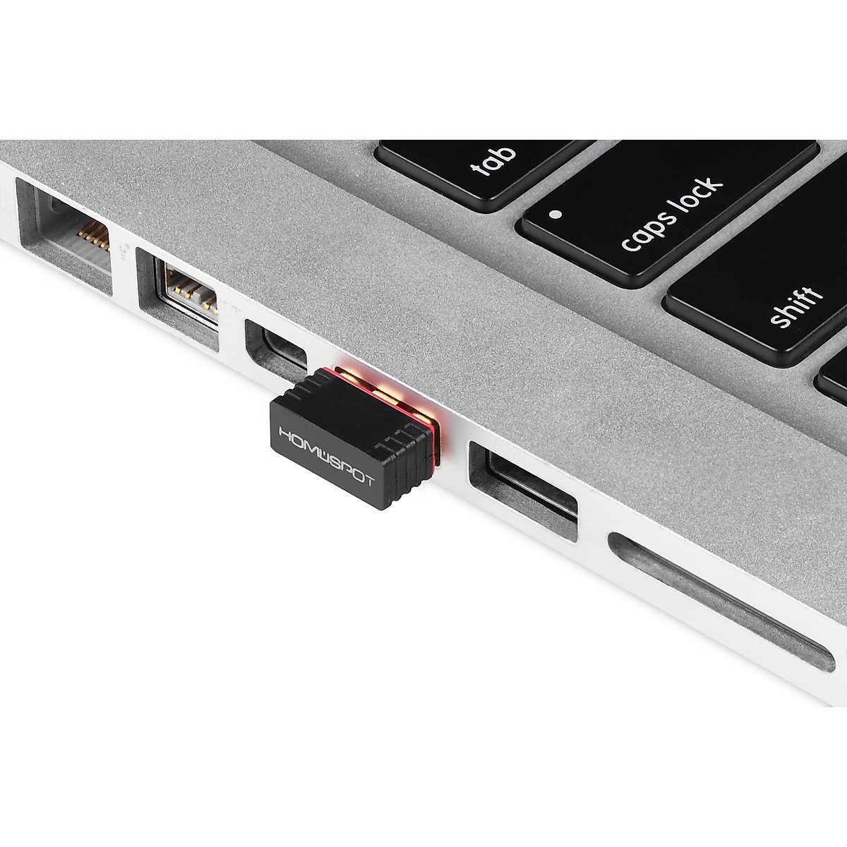 HomeSpot 150Mbps Wireless N WiFi USB Nano Adapter, Network LAN Card 802.11n, for Raspberry Pi/Windows XP/Vista/Win7/Linux/Mac OS