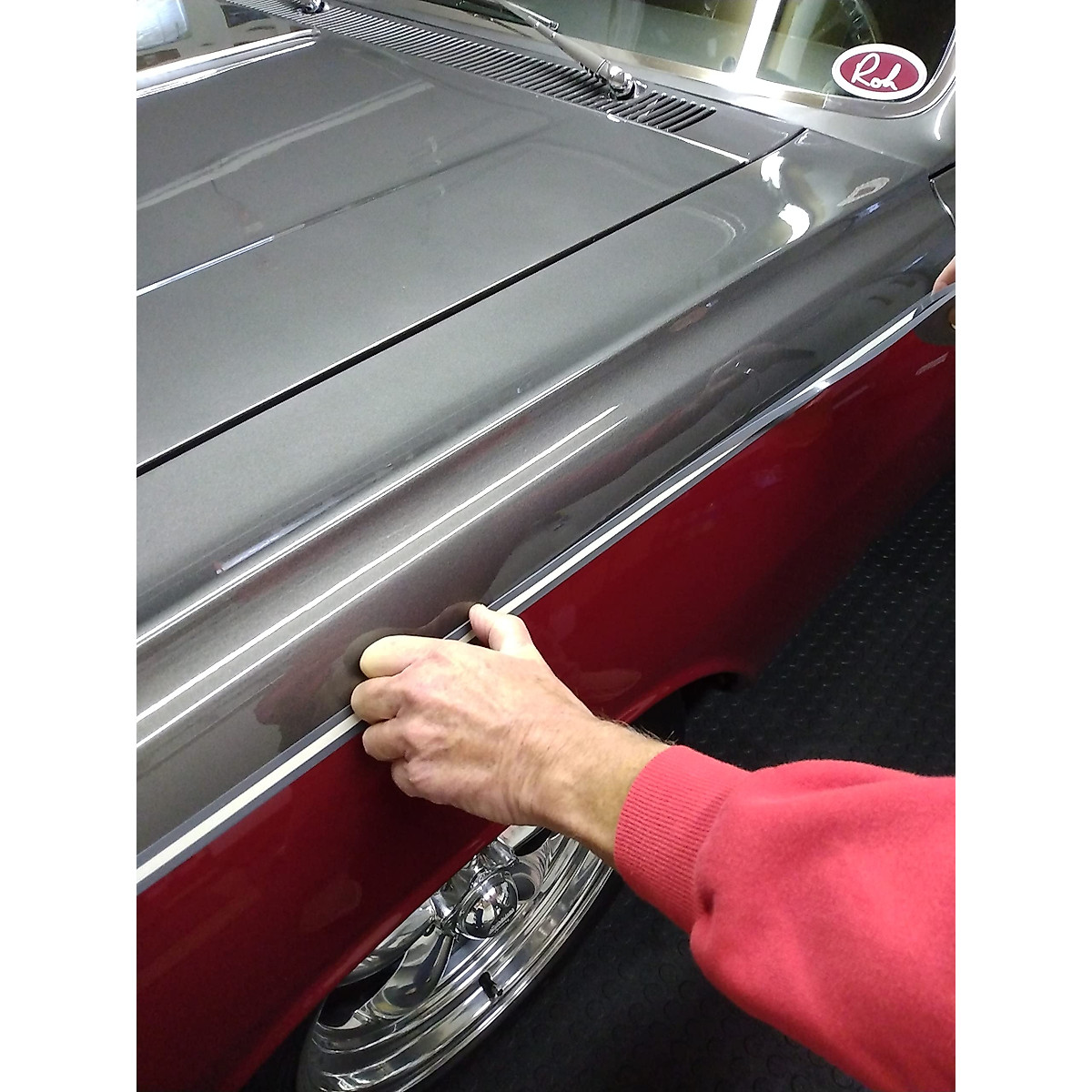 Red Oracal 651 Vinyl PinStriping, Pinstripes Tape for Autos, Bikes, Boats - Decals, Stickers, Striping, Pinstripes - 1/4"