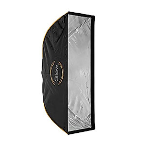 Flashpoint XPLOR 600PRO HSS Battery-Powered Monolight with Built-in R2 2.4GHz Radio Remote System (Bowens Mount) + Glow EZ Lock 16x48 Quick Strip Rectangle Softbox with Bowens Mount