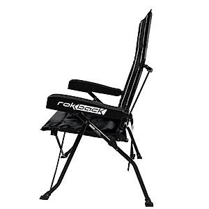 Kijaro Rok-Back Apex Chair - Vik Black
