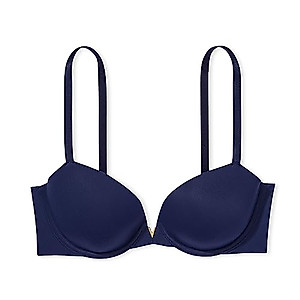 Victoria's Secret Love Cloud Lightly Lined T Shirt Demi Bra, Bras for Women, Ensign, 38DDD