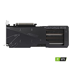 GIGABYTE AORUS GeForce RTX 3060 Elite 12G (REV2.0) Graphics Card, 3X WINDFORCE Fans, 12GB 192-bit GDDR6, GV-N3060AORUS E-12GD Video Card