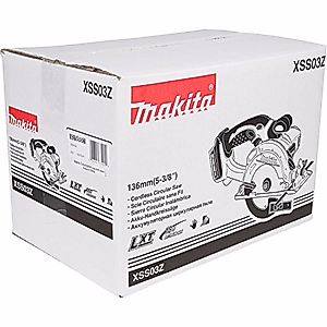 Makita XSS03Z 18V LXT Lithium-Ion Cordless 5-3/8-Inch Circular Trim Saw (Tool Only, No Battery)