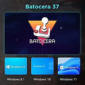 Wireless Retro Game Console with Built in 43254 Games, Mini Game Console with Batocera Game System, Emulator Console with 74 Emulators, 128G USB Drive Portable Game Console, Video Game Console for PC