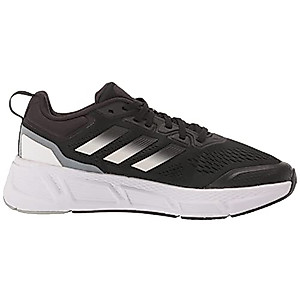 adidas Men's Questar Running Shoe, Black/White/Grey, 10.5