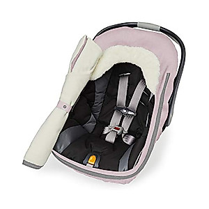 Skip Hop Winter Car Seat Cover, Stroll & Go, Pink Heather
