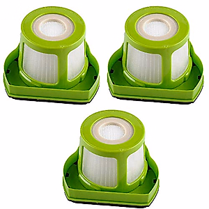 HASMX Replacement Vacuum Filter for Bissell Pet Hair Eraser Hand Vacuum Cleaner Models 1782 17823 Replaces Part Numbers 160-8653 160-8654 1608653 1608654 (3)