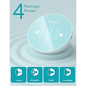 Paruu Electric Nipple Corrector for Flat or Inverted Nipples - Portable Nipple Pump, Rechargeable Inverted Nipple Puller for Sunken and Shy Nipples