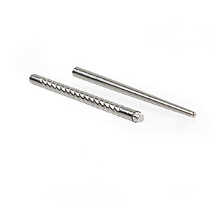 D'Eco Reusable Metal Chopsticks (4 Pairs) - Includes 4 Sets of Stainless Steel Twist Apart Silver Chopsticks & Travel Pouch - Lightweight, Durable, Dishwasher Safe - Great for Chinese Japanese Cuisine